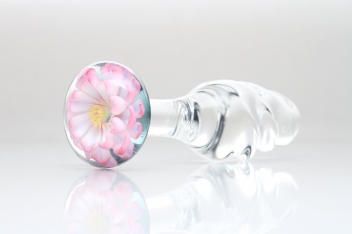 Custom Cactus Flower Plug - Hedonic Glass